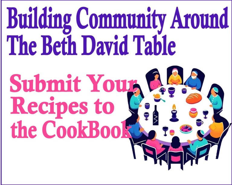 Homepage Congregation Beth David - Congregation Beth David